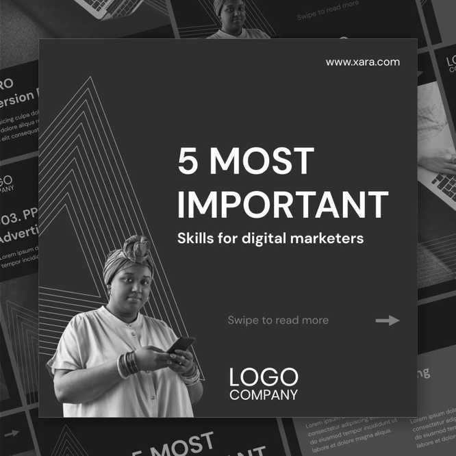 Carousel Post Templates - Free & Customizable | Xara Cloud