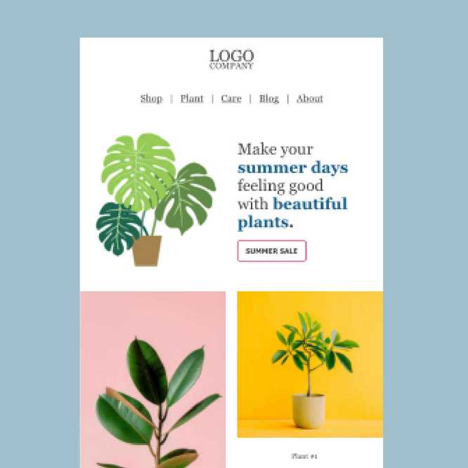 Free customizable & beautiful email header templates from Xara Cloud