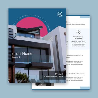 Free customizable & beautiful Product Sheet templates from Xara Cloud ...