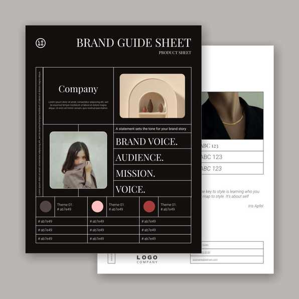 Free customizable & beautiful Product Sheet templates from Xara Cloud ...