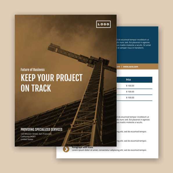 Free customizable & beautiful Product Sheet templates from Xara Cloud ...