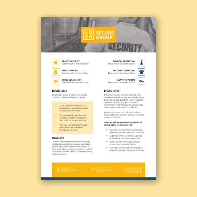 Free customizable & beautiful Product Sheet templates from Xara Cloud ...