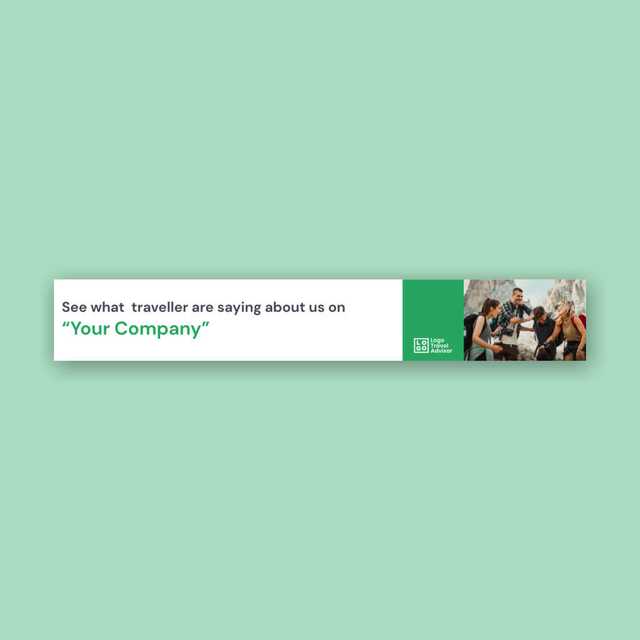 Professional emial signature banner templates from Xara Cloud