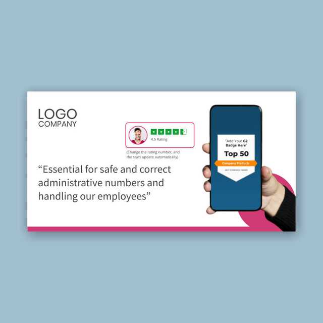 Free social proof templates - Quick and easy to customize | Xara Cloud