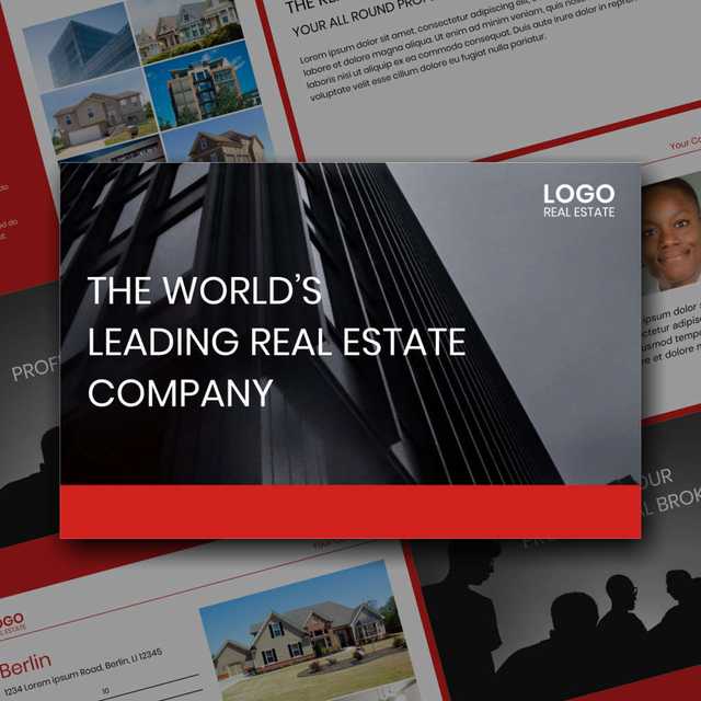 Real Estate - Brochures - Expose | Xara Cloud