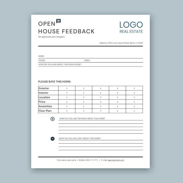 Free customizable & beautiful feedback form templates from Xara Cloud