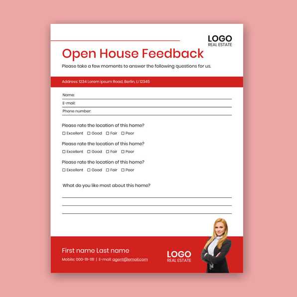 Free customizable & beautiful feedback form templates from Xara Cloud