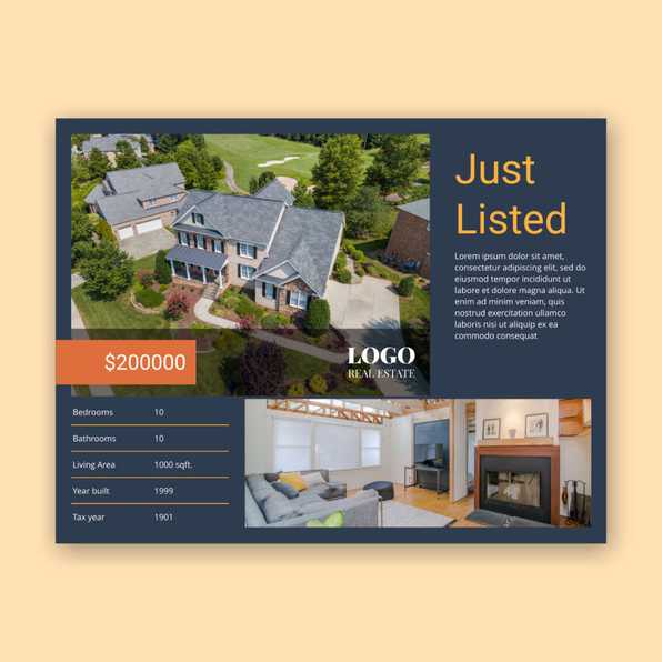 Real Estate Window Display Templates - Free & easy to customize | Xara