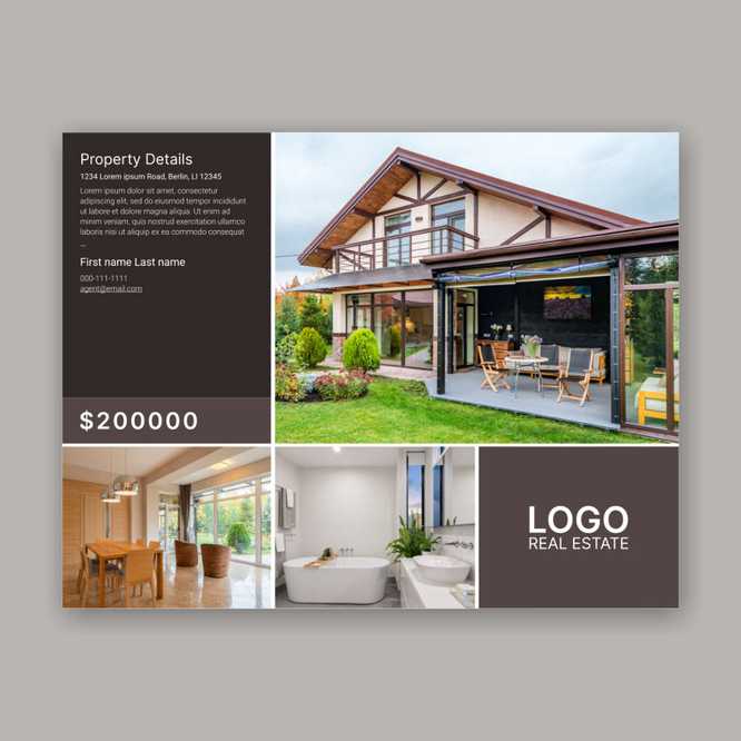 Real Estate Window Display Templates - Free & easy to customize | Xara