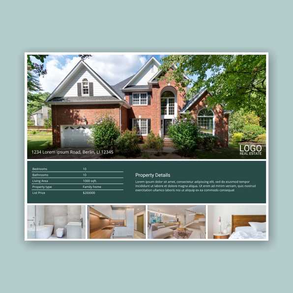 Real Estate Window Display Templates – Print-Ready & Brandable | Xara