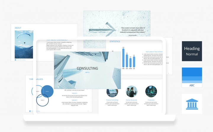 Brand color generator by Xara Cloud | Make your brand shine