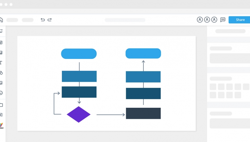 Create a Flowchart in Xara Cloud. Simple and quick.