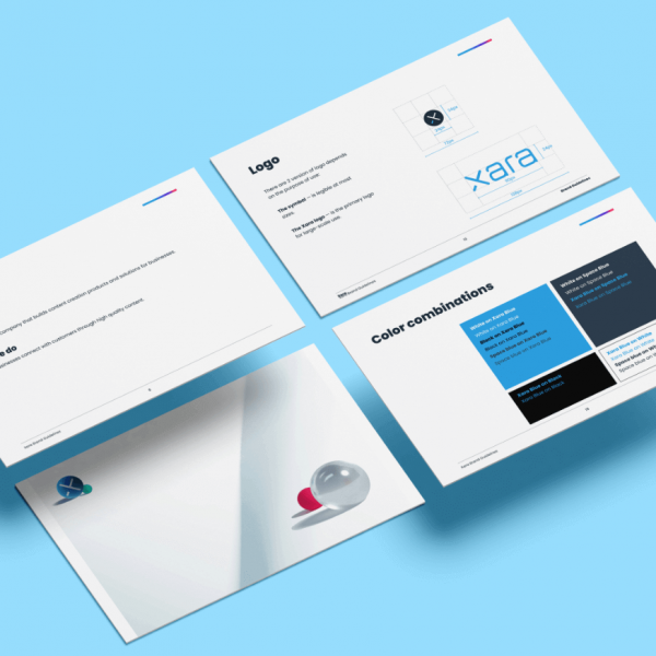 Create your own brand style guide - Xara Branding Hub | Xara Cloud