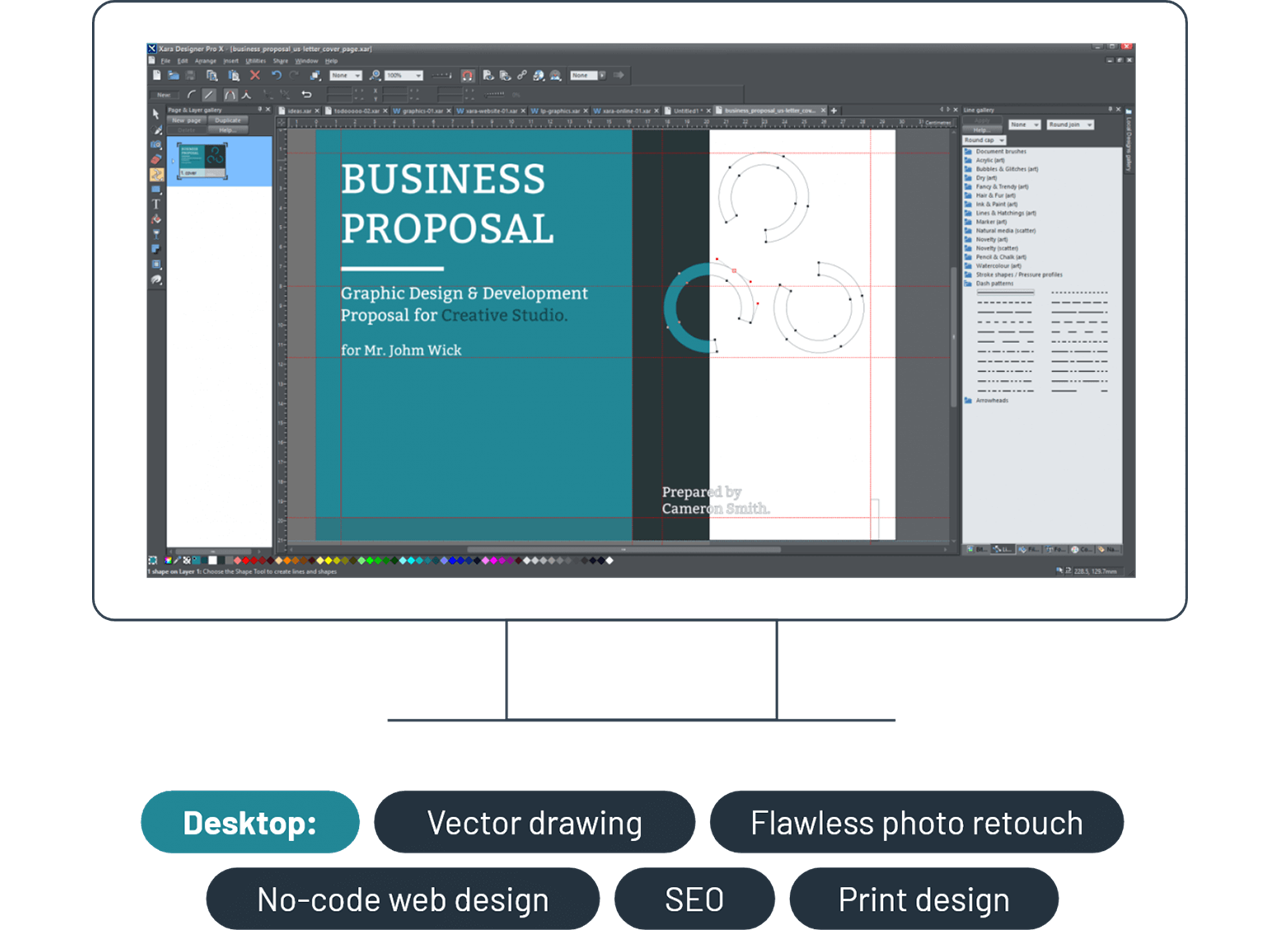 Xara Designer Pro X Templates Senturinsharp