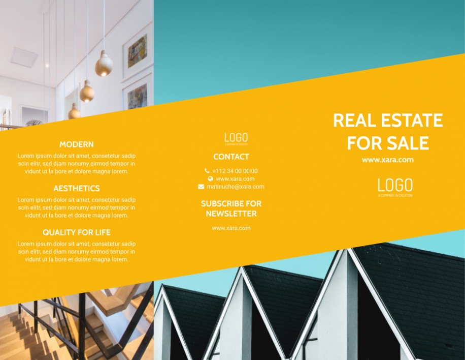 9 Tips and Templates for an Open House Brochure That Sells | Xara