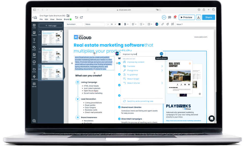Content API for Document Editing, Social Media, and File Conversion | Xara